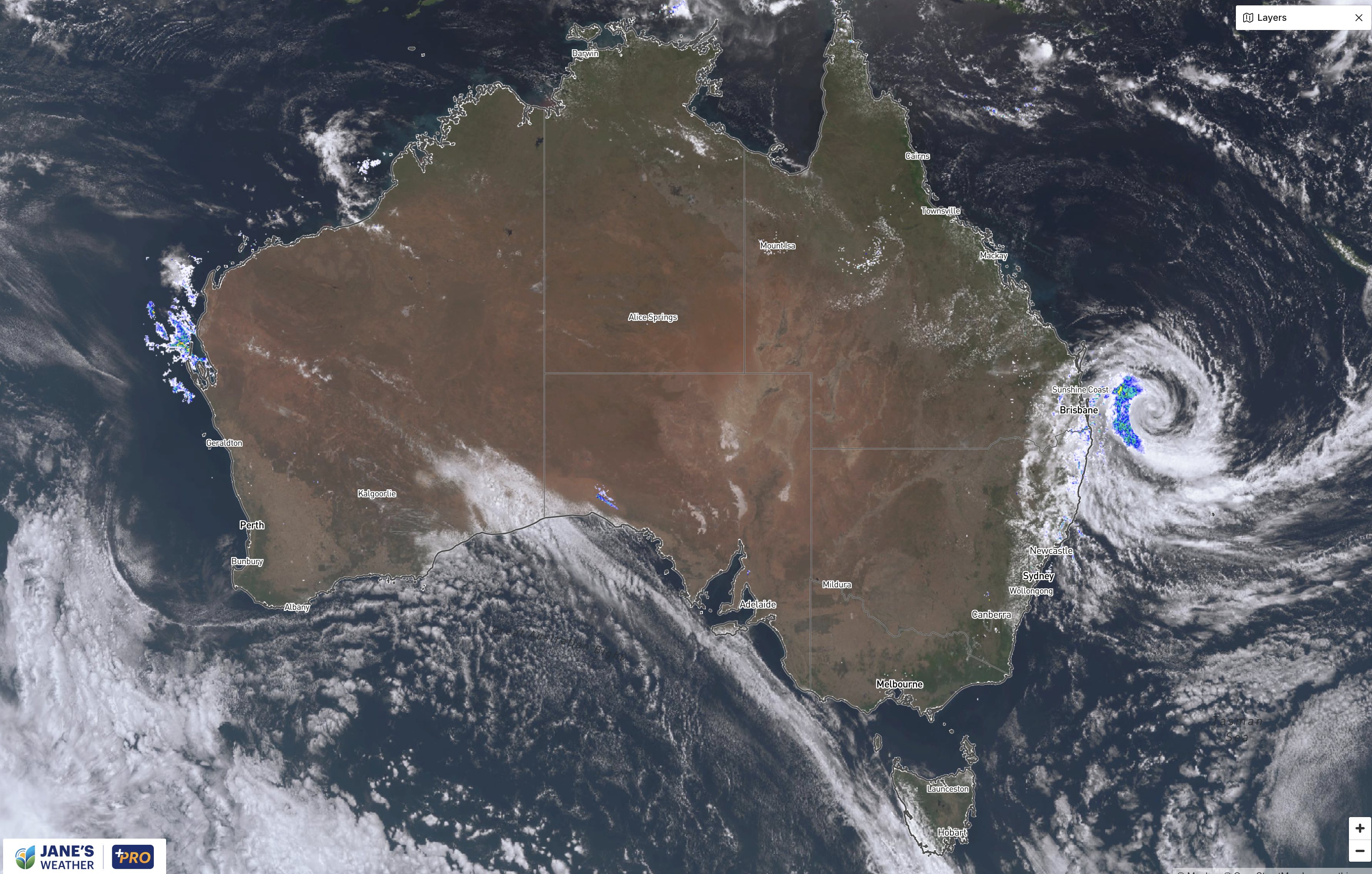 Cyclone Alfred - Wednesday March 5th update | Jane's Weather